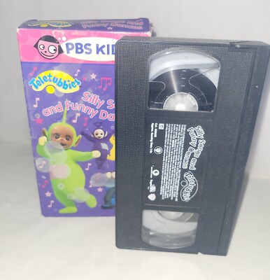 Teletubbies - Silly Songs and Funny Dances (VHS, 2002) tape Slip Sleeve ...