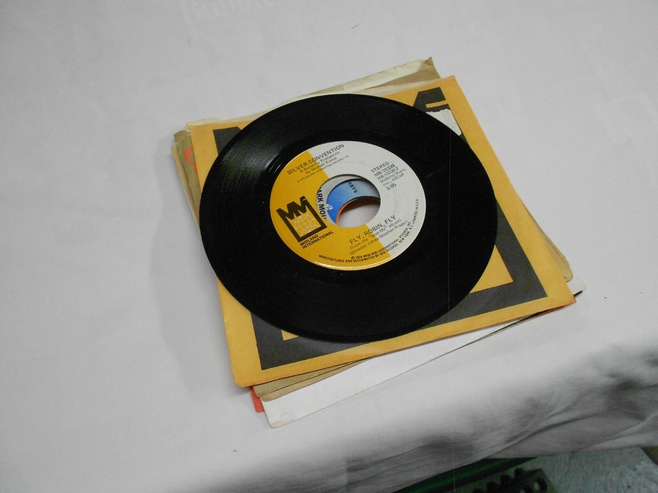 SILVER CONVENTION TIGER BABY FLY, ROBIN, FLY 45 RPM record NEW OLD ...