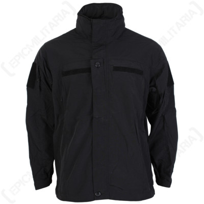 Commando Softshell Jacket - Black Coat Hood Light YKK Highlander All ...