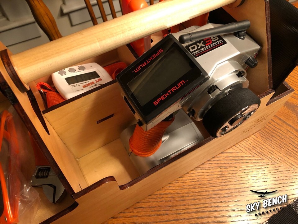 SKYBOX Wooden Flight Box Kit - Lightweight Sailplane and Electric Sky ...