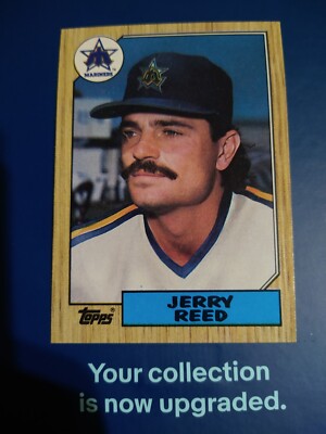 1987 Topps Jerry Reed Seattle Mariners #619 | eBay