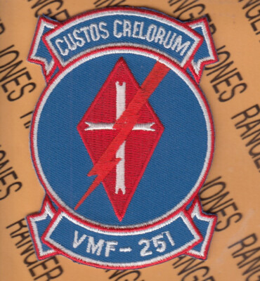 USMC Marine Corps Fighter Sq VMF-251 Aviation ~3.5" patch c/e | eBay