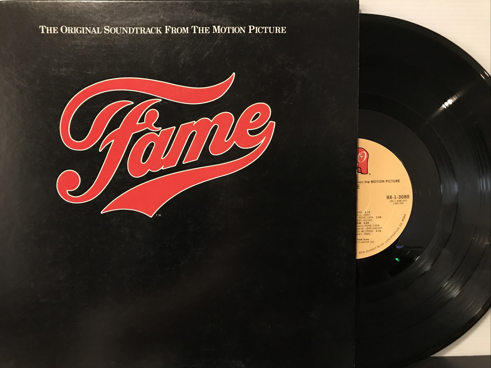 Fame (The Original Soundtrack From The Motion Picture) LP 1987 RSO VG+ ...