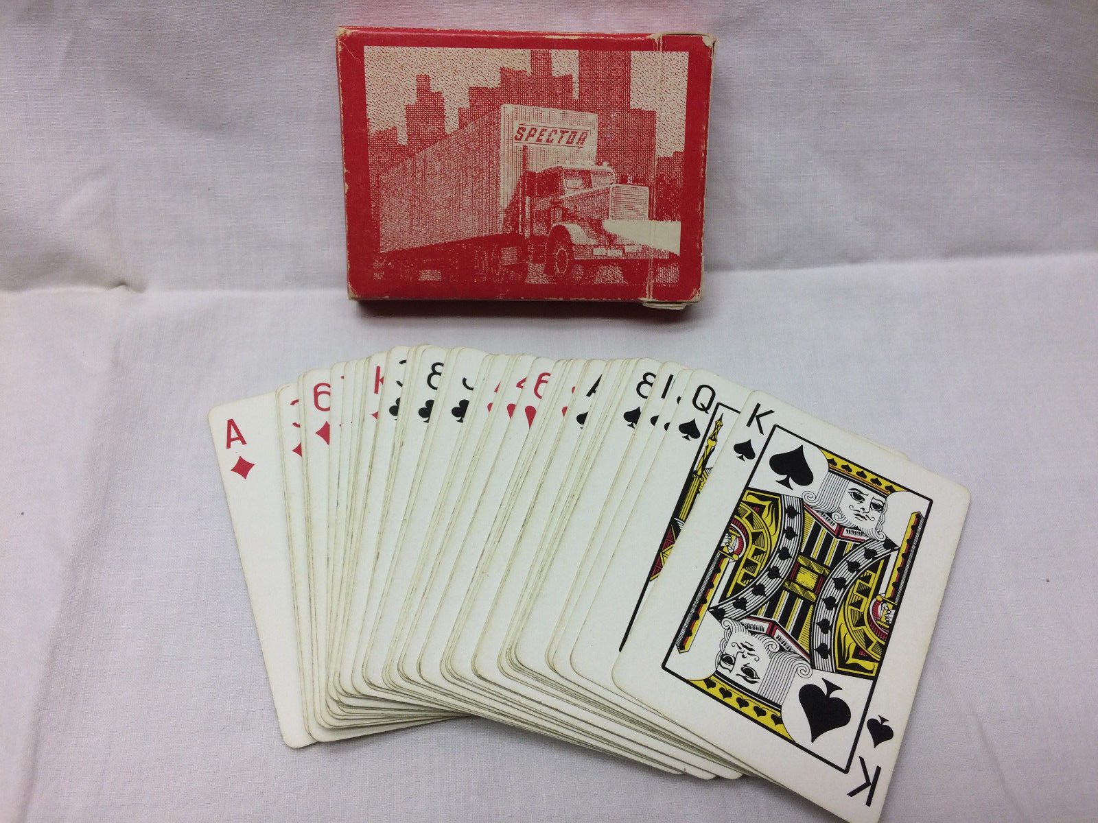 Vintage Spector Trucking Playing Cards By Gemaco Made in USA Freight ...