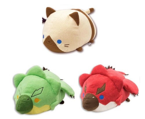Monster Hunter Rise Cap Coron Big Tsum Plush Rathalos Airou Capcom ...