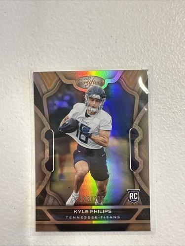 2022 Panini Certified Mirror Bronze Kyle Philips Rookie 123/275 ...