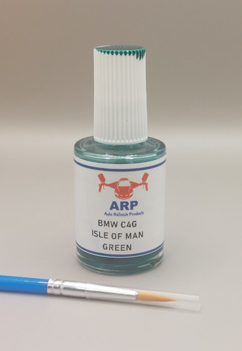 For BMW Code C4G ISLE OF MAN GREEN Car Touch up Paint + Free Fine ...