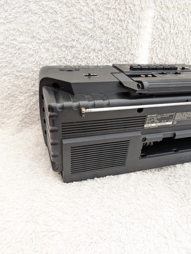 SHARP Boombox WQ-T352E Ghetto Blaster Stereo Radio Cassette Recorder | eBay