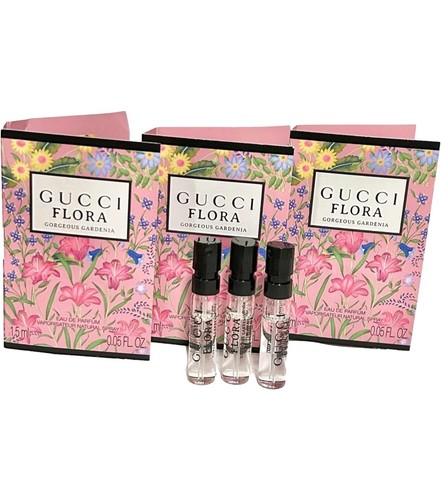 Gucci Flora Sample Perfume Gorgeous Gardenia Women Spray 1.5 ml /... | eBay