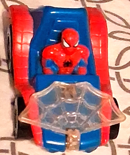 Vintage 1996 McDonalds Spider-Man car toy - Peter Parker Marvel rare | eBay