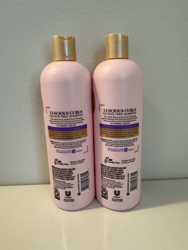 NEW 2 Suave Luscious Curls Shampoo 16.5 FL OZ Sulfate Free | eBay