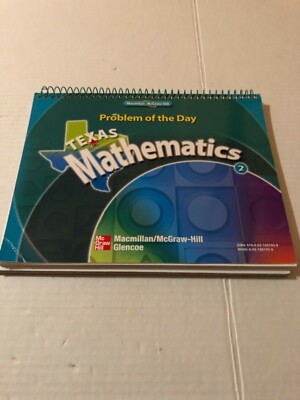 TEXAS MATHEMATICS 2- PROBLEM OF THE DAY -MACMILLAN McGRAW- HILL | eBay