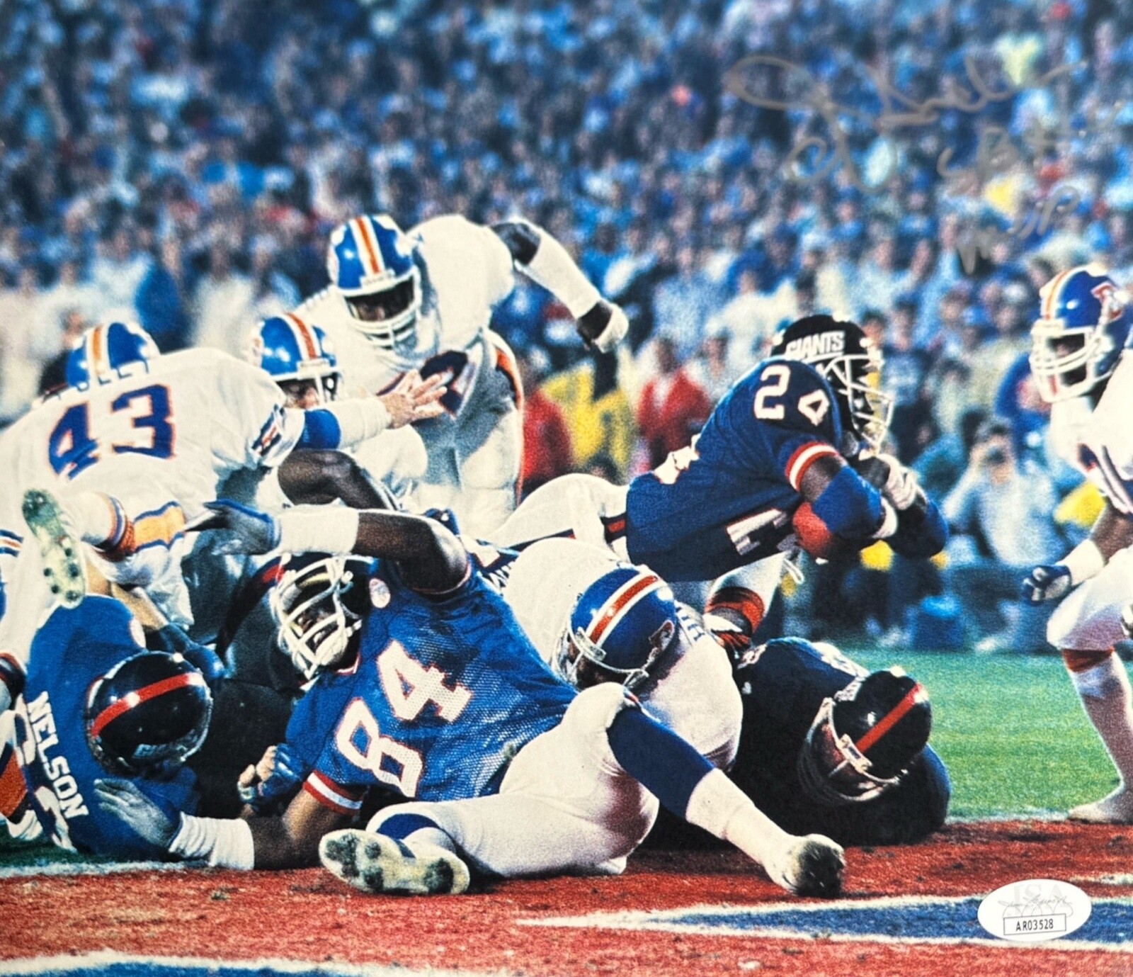 Ottis Anderson Signed 8x10 Photo NY Giants 'SB XXL MVP' JSA AR03528 | eBay