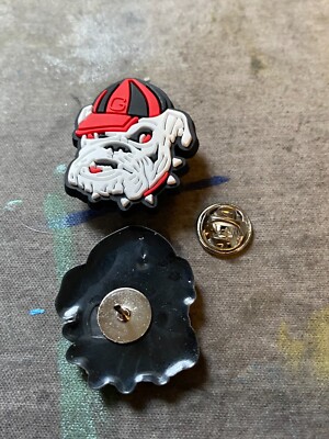 Georgia Bulldogs tie tacks / hat pins 2pk | eBay