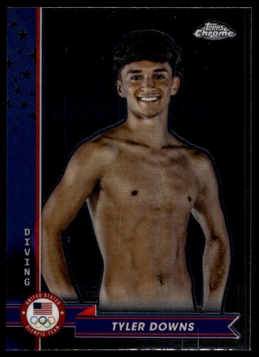 2024 Topps Chrome US Olympic Hopefuls Tyler Downs #27 | eBay