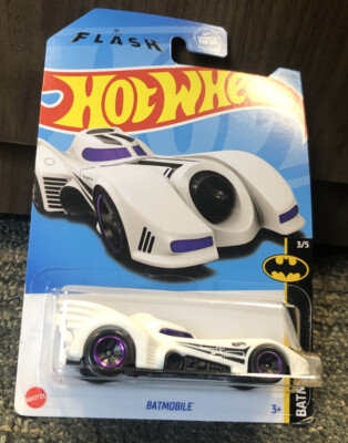Hot Wheels Batman DC The Flash White Batmobile - (3/5) # 103/250 | eBay