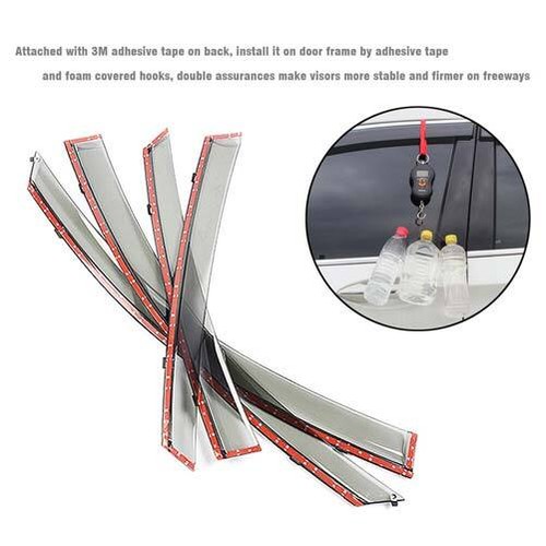 For Volvo XC60 2018-23 Car Window Vent Visor Deflector Shade Sun/Rain ...