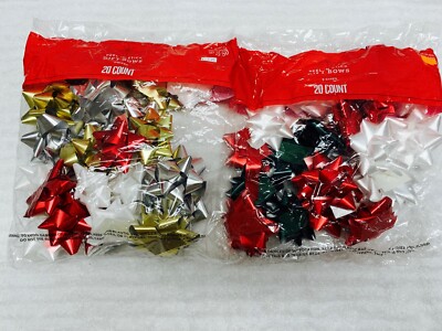 Berwick Offray peel ‘n stick Gift Bows 20 count Buy 1 or more Assorted ...