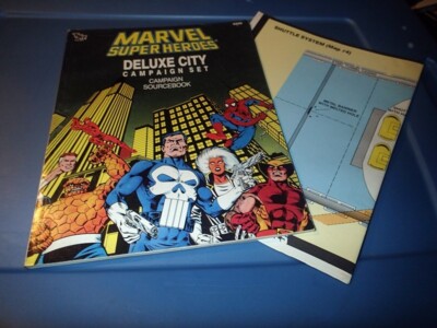 Marvel Super Heroes RPG Deluxe City Campaign Set 6890 | eBay