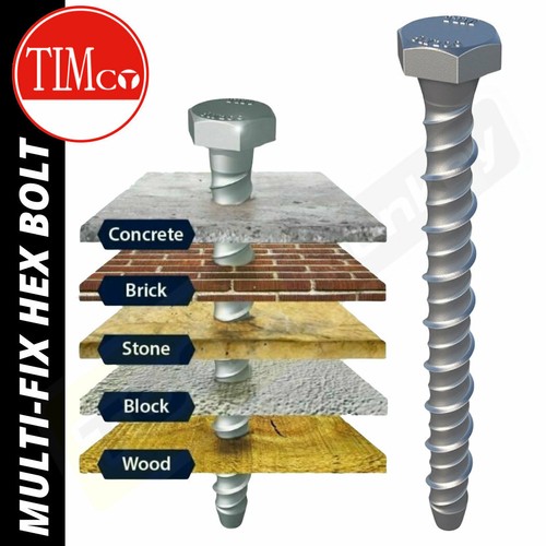 TIMco Multi-Fix Bolt - Quality Masonry & Timber Anchor Thunder Bolt Style 24HR* | eBay