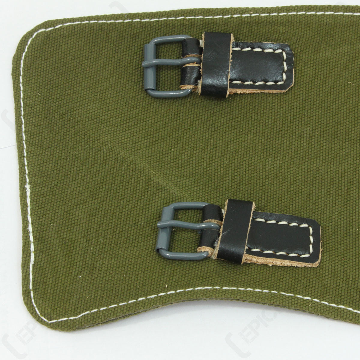 WW2 German Gaiters - Black Leather - Repro Leggings Army Covers Puttees ...