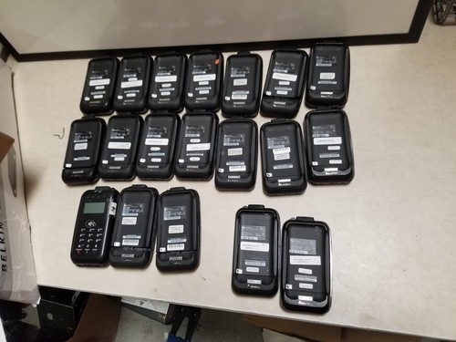 X18 Verifone VX600 Bluetooth POS Card Reader Chip & Swipe LCD Keypad ...