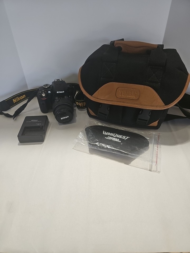 Nikon D D3300 24.2MP Digital SLR Camera Kit 18-55MM Lens 128gb ...