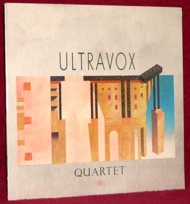 LP SEALED ULTRAVOX QUARTET 1983 CHRYSALIS SYNTH POP MIDGE URE NOT CUT ...