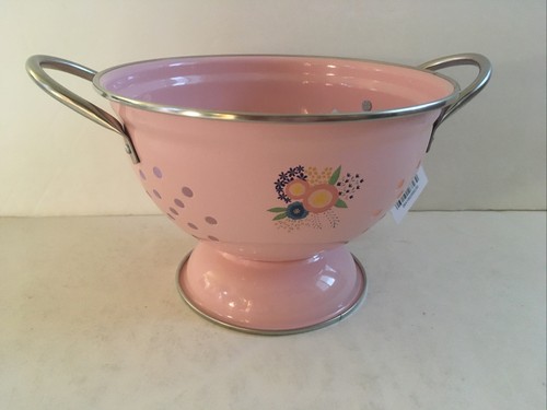 Pink Colander 1 Quart Enamel On Steel New | eBay