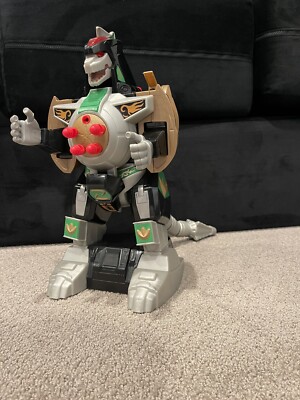 Imaginext Power Rangers Dragonzord R/C Rare Remote, Green Ranger, 9 ...