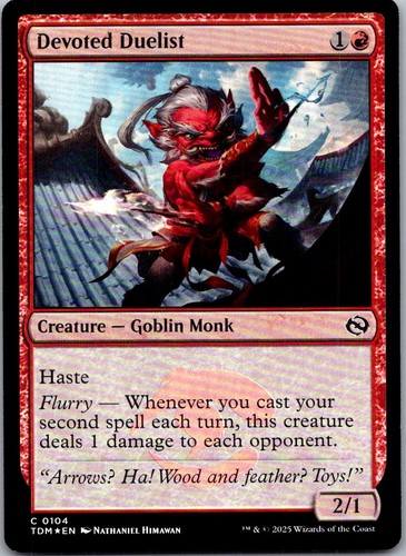 Devoted Duelist C Foil Tarkir: Dragonstorm 104 LP-NM | eBay