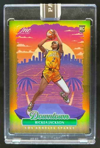 2024 Panini WNBA Rookie Royalty Rickea Jackson Downtown RC Rookie #4 | eBay