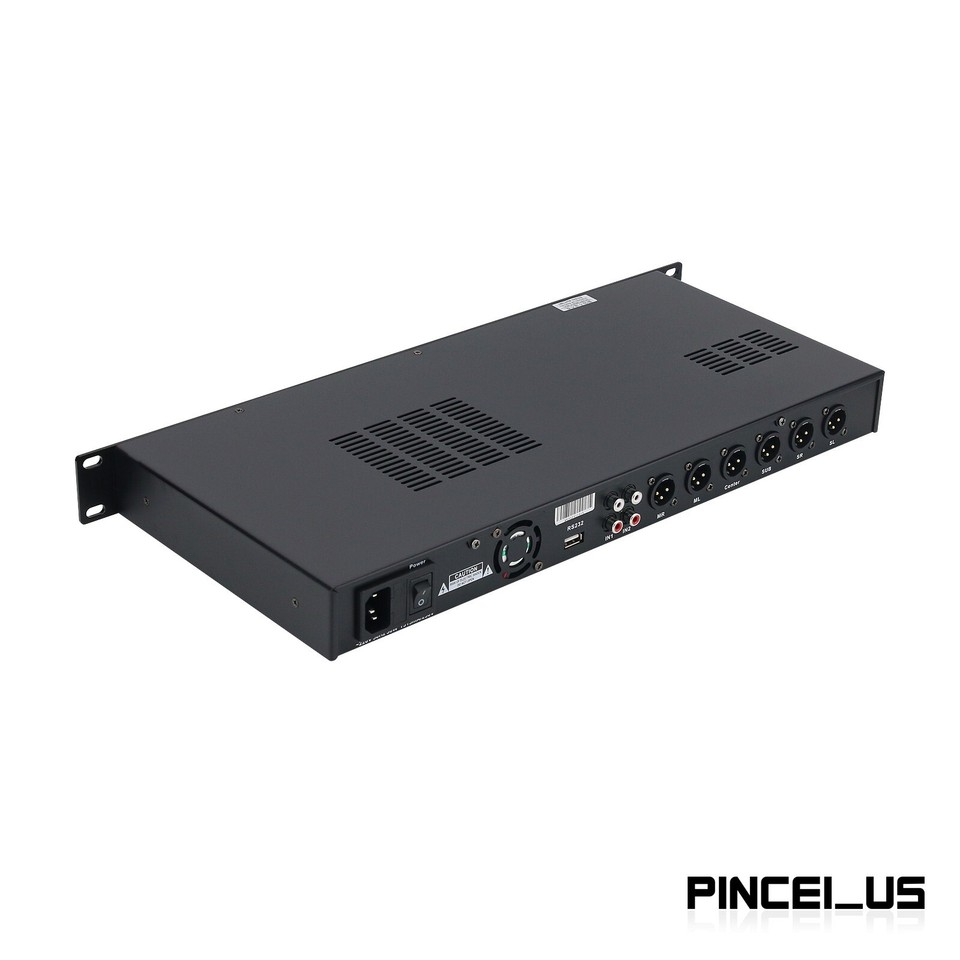 TZT-X5 220V Karaoke Professional Audio Processor 32Bit DSP Processor ...