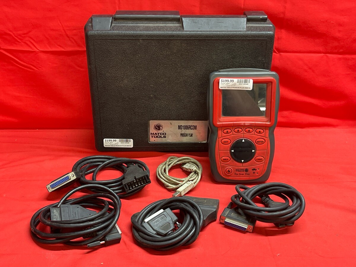 Matco Tools ProScan Plus OBDII Scanner MD1006RCDM - Diagnostic Scann ...