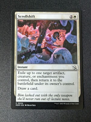 SCROLLSHIFT Magic the Gathering MARCH OF THE MACHINE #34 | eBay