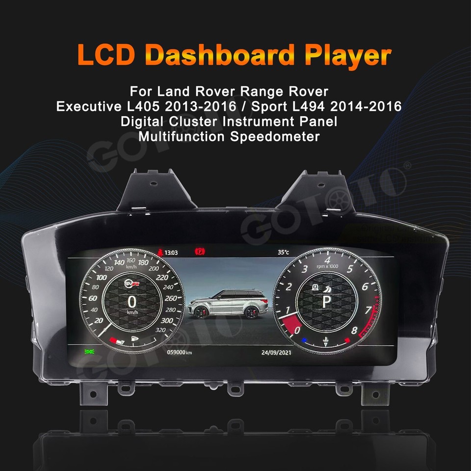 For Land Rover Range Rover Sport L494 14~17 LCD Digital Cluster ...