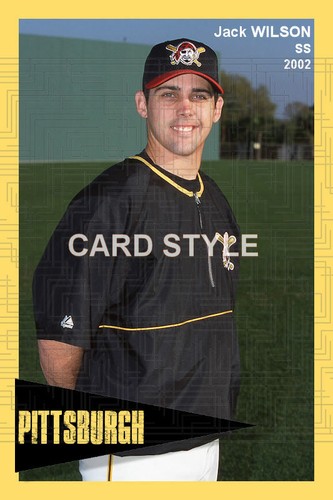 Jack Wilson - 2002 Pittsburgh Pirates - choose a size - full color ...