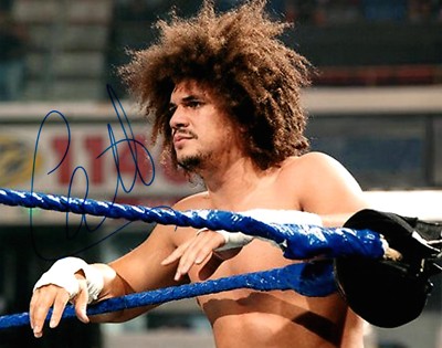 Carlito Colon 8x10 Signed WWE Wrestling Promo Photo Autographed ...