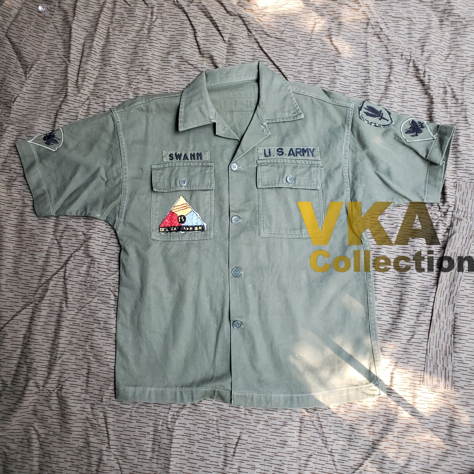 Named US Army Delta Aviation Battalion Shirt Made From ARVN Uniform | eBay
