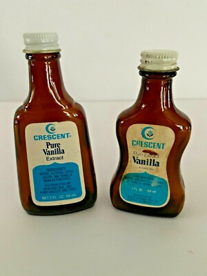 Two Vintage Crescent PURE VANILLA EXTRACT - Hunt Valley, MD Bottles for ...