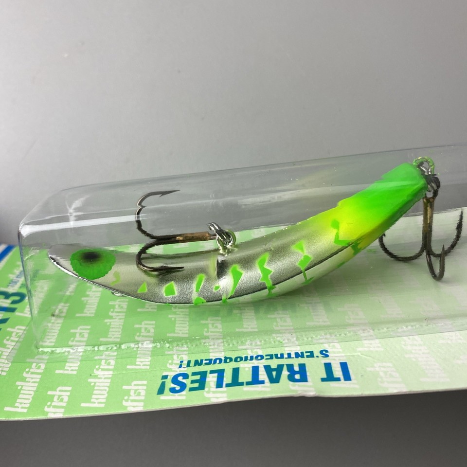 Vintage Luhr Jensen Kwikfish K13 Grinch Pre-Rapala USA | eBay