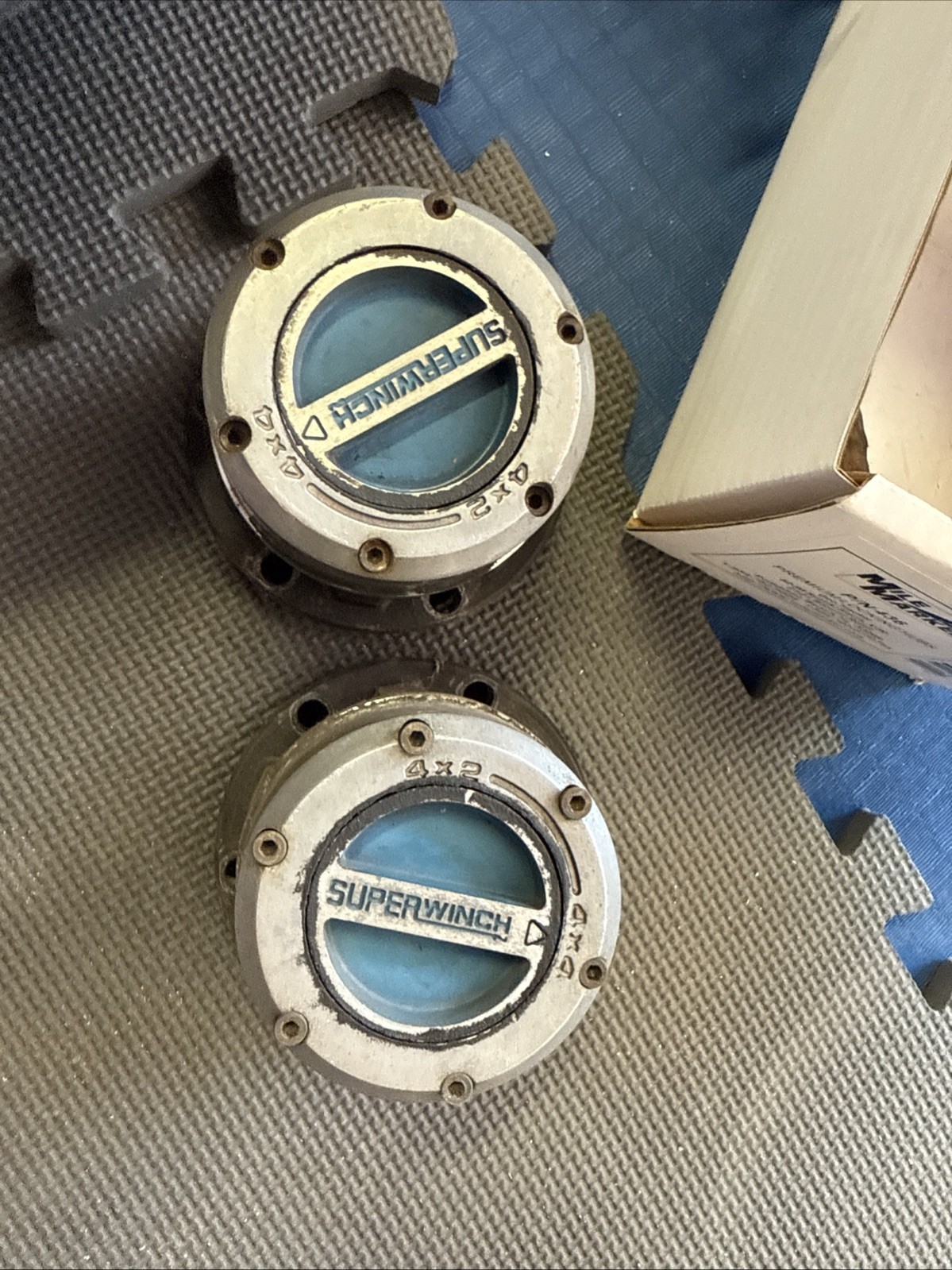 Superwinch 4x4 pair of locking hubs for Geo Tracker *USED | eBay