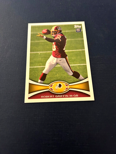 2012 Topps Football Robert Griffin III Rookie Card #340 NM | eBay