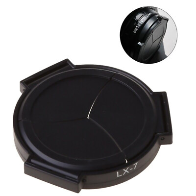 Auto Retractable Lens Cap Self Open & Close Cover For Panasonic DMC-LX7 ...