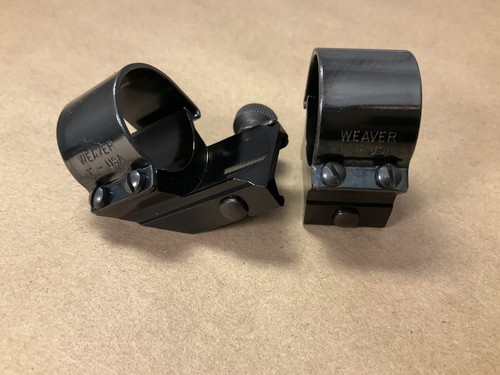 Vintage Weaver Scope Rings - 1 Inch | eBay