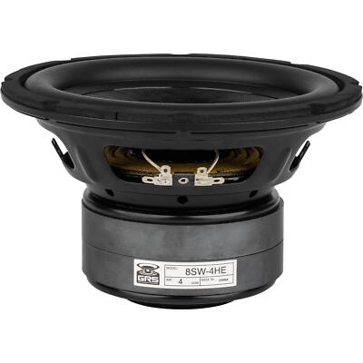 GRS 8SW-4HE 8" High Excursion Subwoofer 4 Ohm | eBay