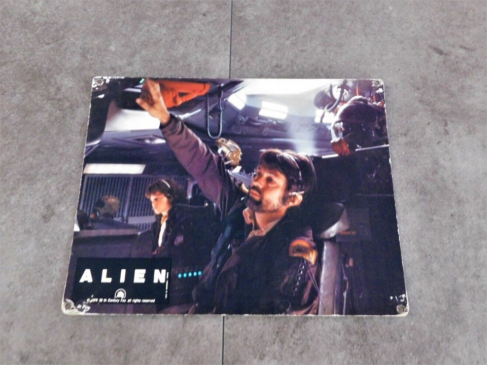 Alien 12 Original Cardboard Lobby Cards 8/10 1979 Ridley Scott Weaver ...