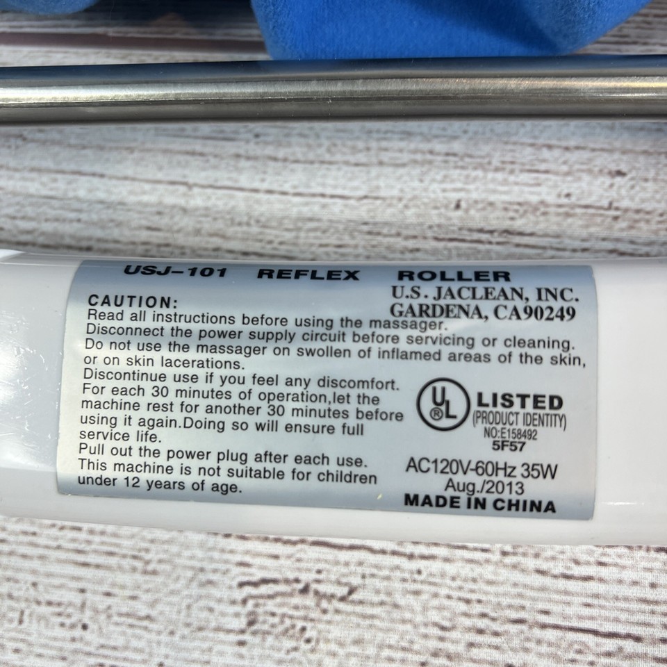 Jaclean Reflex Roller USJ-101 Electric Shiatsu Foot Massager TESTED ...
