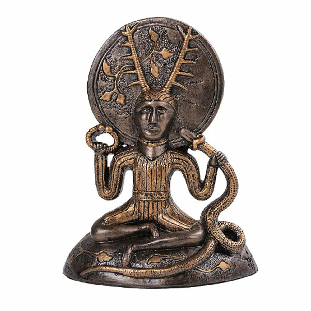 Wiccan Horned God Statue