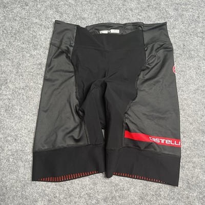 Castelli Mens Triathlon Tri Shorts - Black, Gray, Red - Size 3XL | eBay